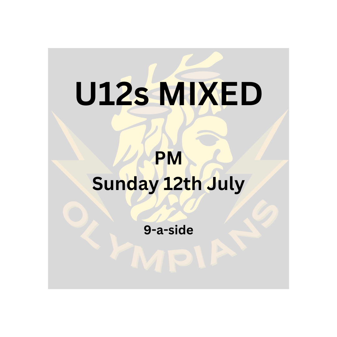 U12s Mixed (26/27 Season) – AFC Olympians